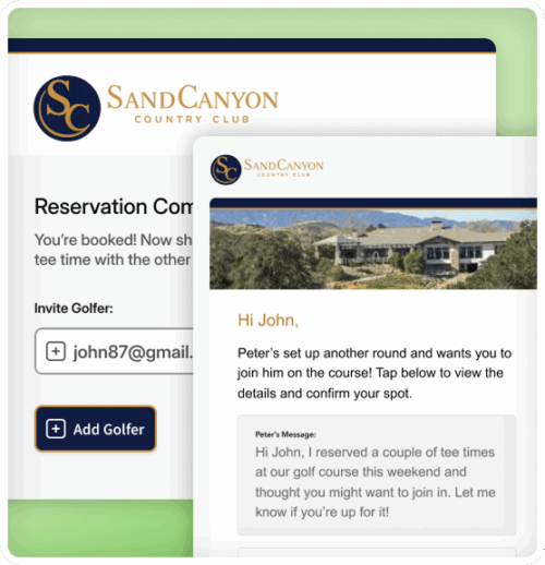 Golf Tee Sheet Software for Courses - Book a Demo