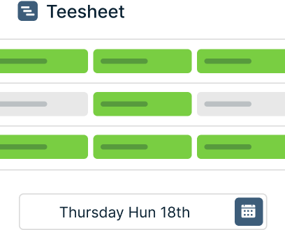 Golf Tee Sheet Software for Courses - Book a Demo